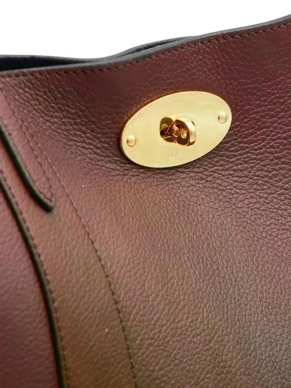 Mulberry Small Bayswater Leather Tote Bag - Red