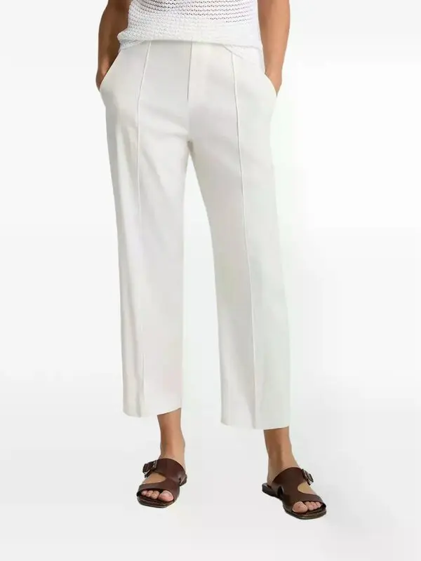 Vince Tapered Pull-on Trousers - Neutrals