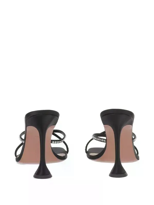 Amina Muaddi Sally Crystal-embellished Heeled Sandals