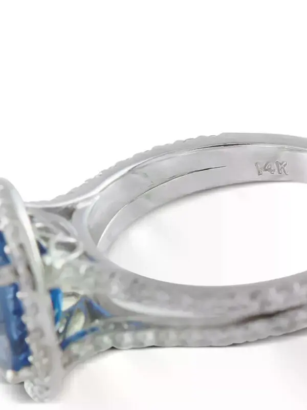 LB EXCLUSIVE Sapphire And Diamond Ring