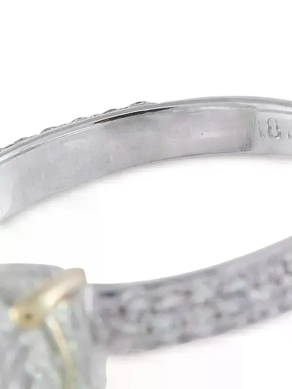LB EXCLUSIVE 18k White Gold Diamond Ring