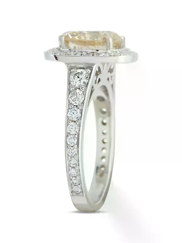 LB EXCLUSIVE 18k White Gold Diamond Ring