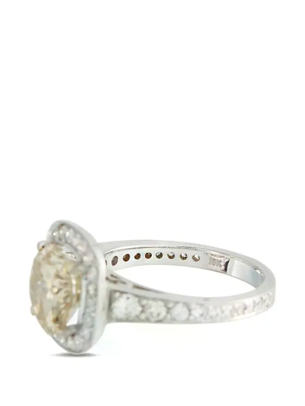 LB EXCLUSIVE 18k White Gold Diamond Ring