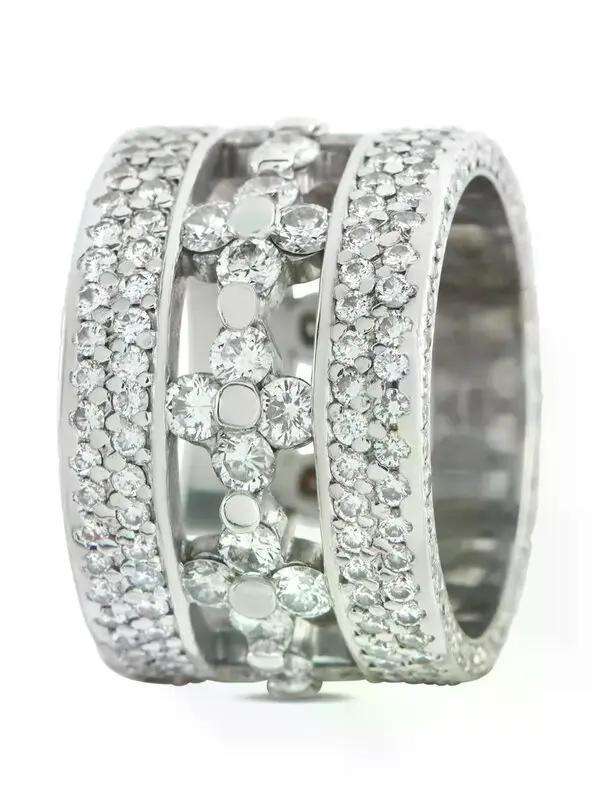 LB EXCLUSIVE 18k White Gold Diamond Ring