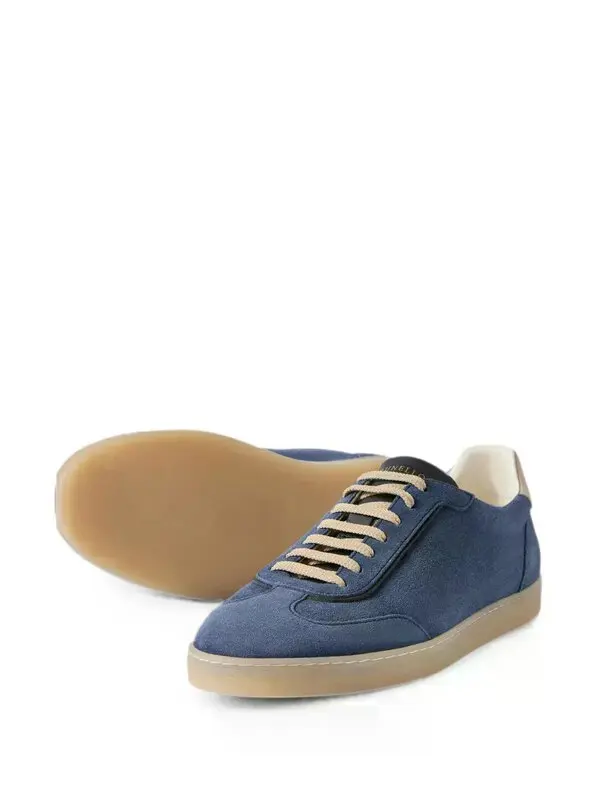Brunello Cucinelli Suede Lace-up Sneakers