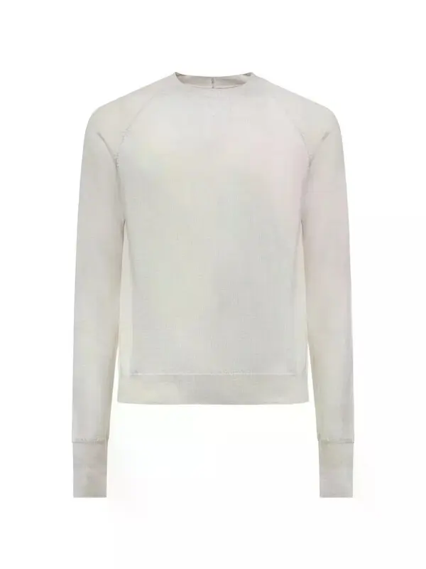 Eleventy Raglan Sleeve Fine Knit Jumper - Neutrals