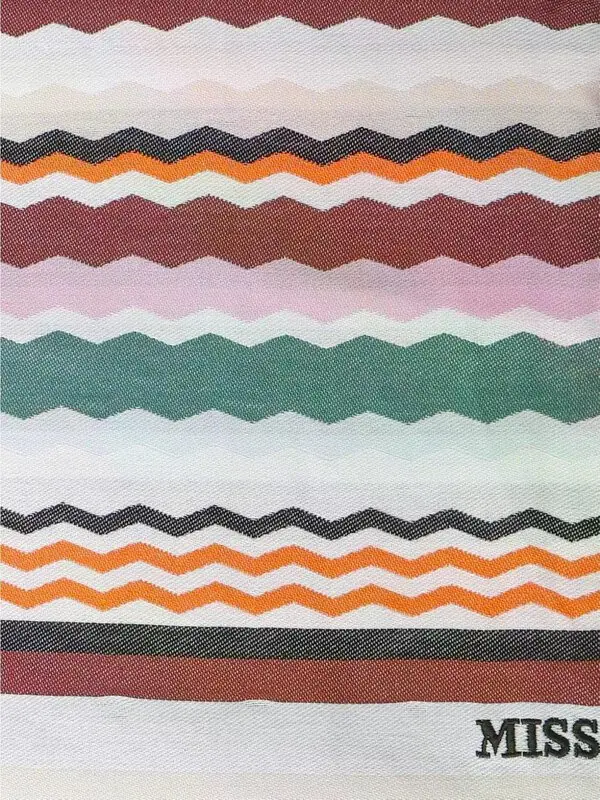 Missoni Zigzag Fringed Beach Towel