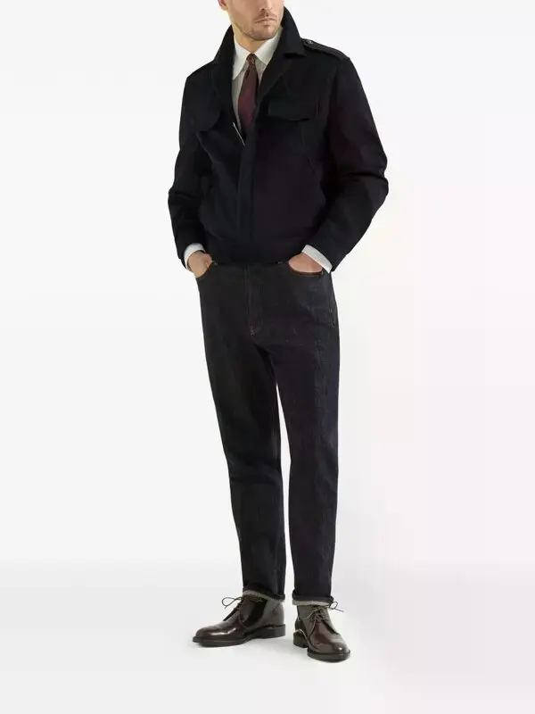 Brunello Cucinelli Iconic Fit Five-pocket Denim Trousers