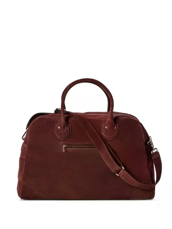 Brunello Cucinelli Suede Weekender Bag