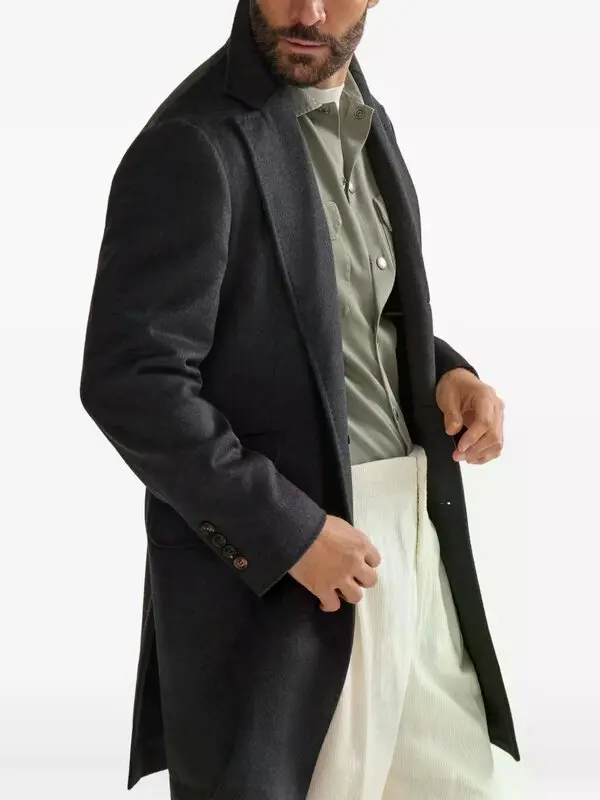 Brunello Cucinelli Lightweight Virgin-wool Cloth Coat