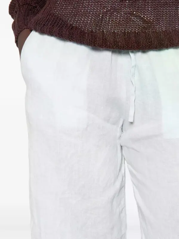 JAMES PERSE Linen Trousers - Blue