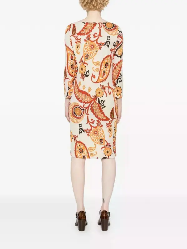Gucci Paisley-print Midi Dress