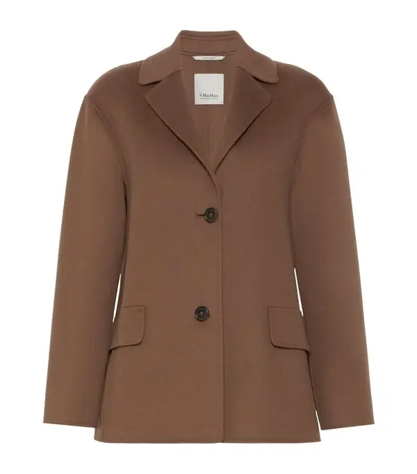 Max Mara Virgin Wool Single-breasted Blazer