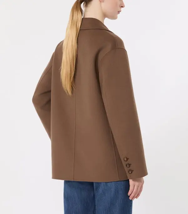Max Mara Virgin Wool Single-breasted Blazer