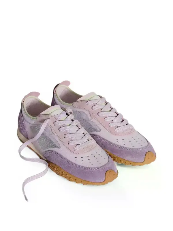 HOFF Mesh Panelled Lace-up Sneakers - Purple