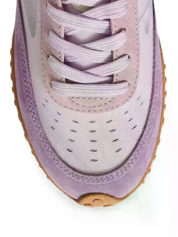 HOFF Mesh Panelled Lace-up Sneakers - Purple