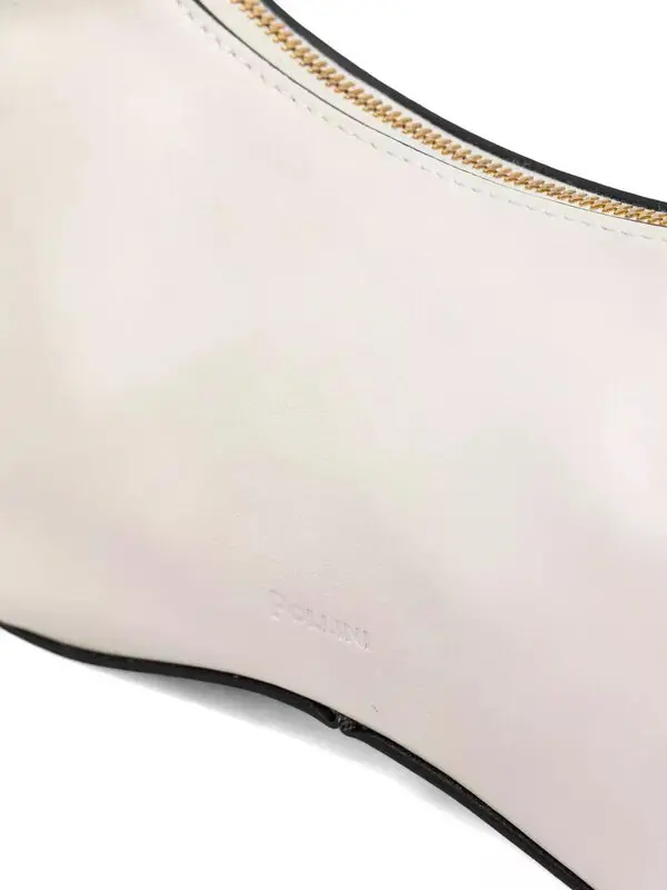POLLINI Curved Hardware Tote Bag