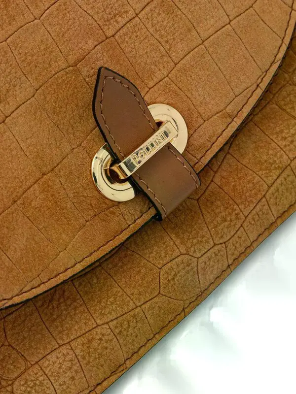 POLLINI Fence Croc-effect Cross Body Bag