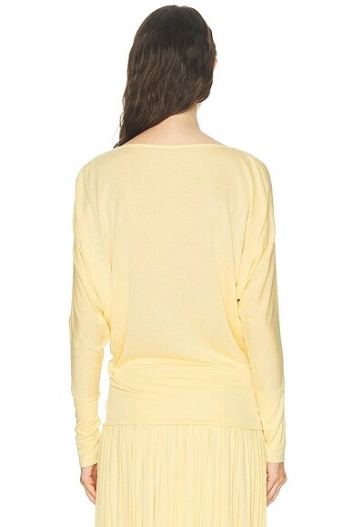 TOTEME Boatneck Jersey Top