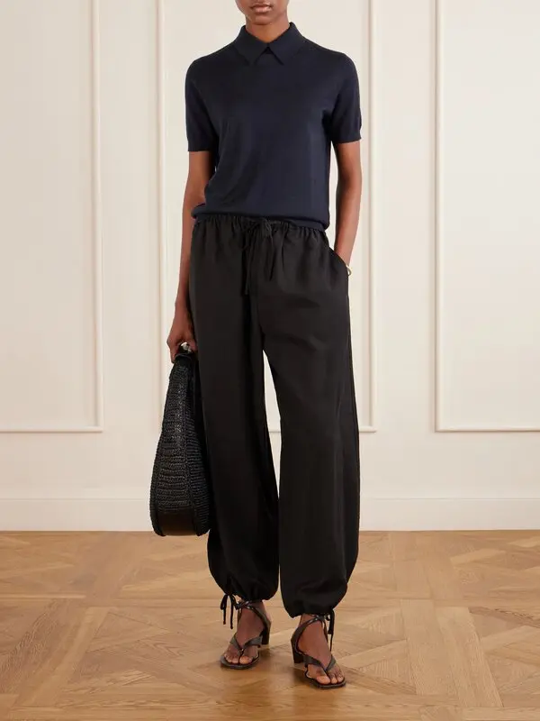 LISA YANG Naara Cashmere Polo T-shirt