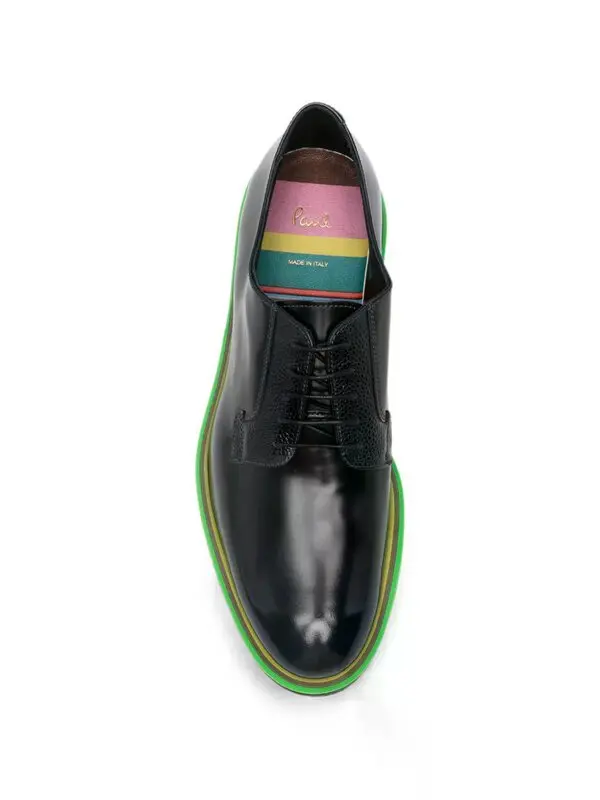 Paul Smith Ras Lace-up Derby Shoes - Blue