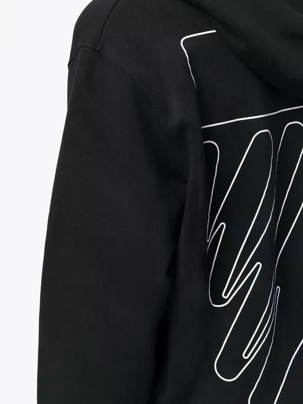 Off-White Diag Print Hoodie