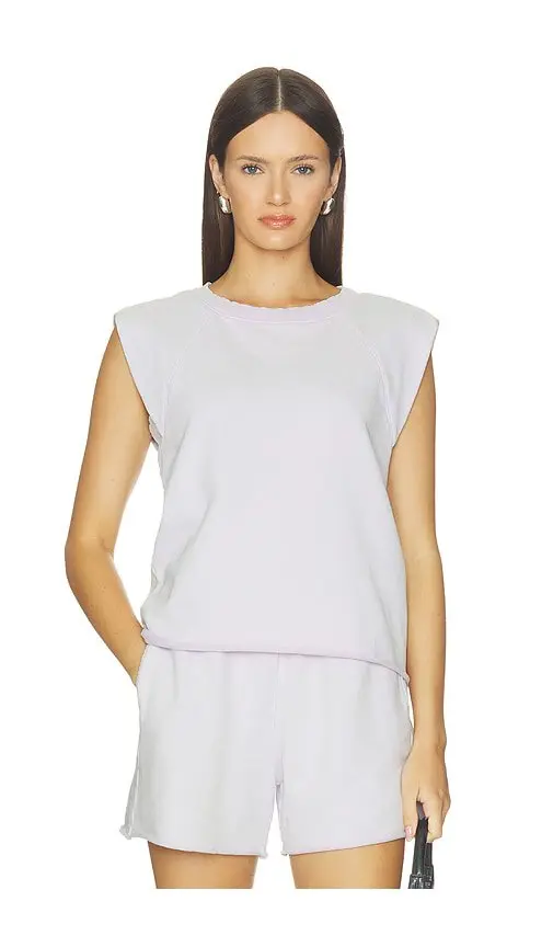 BOBI Raglan Muscle Tank Top - Lavender