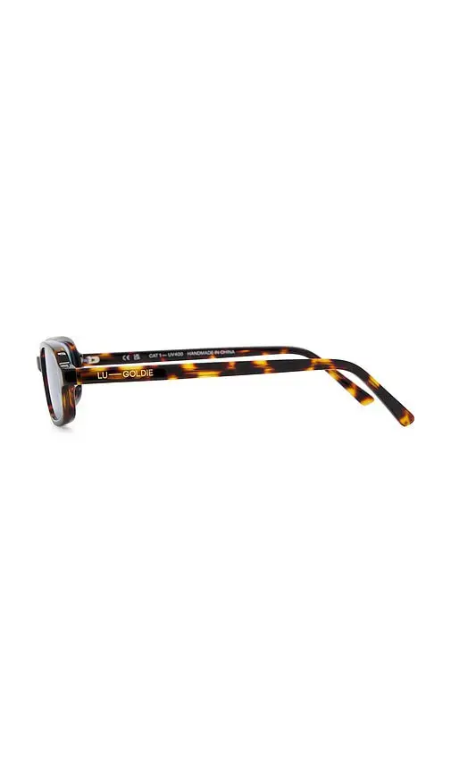 LU GOLDIE Vera Sunglasses - Brown