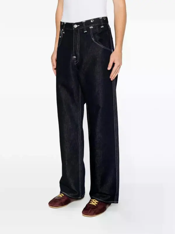 Junya Watanabe X Levi's Contrast-stitch Wide-leg Jeans