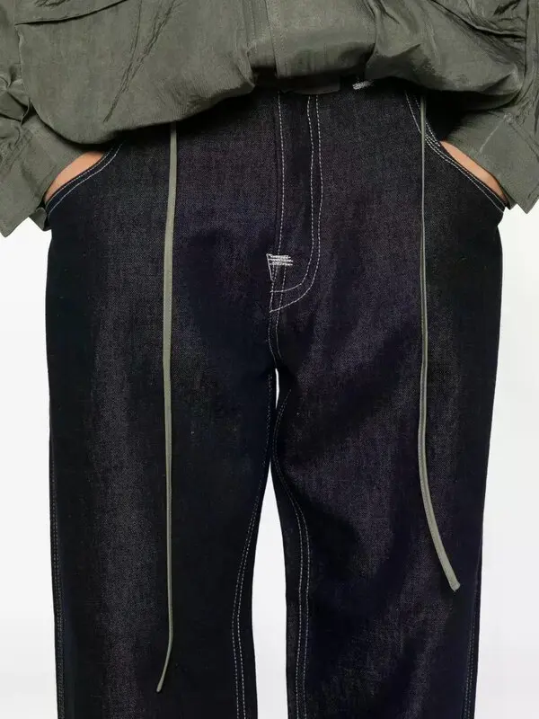 Junya Watanabe X Levi's Contrast-stitch Wide-leg Jeans