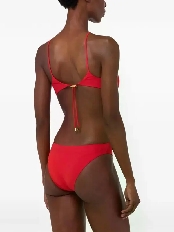 Moschino Cut-out Halterneck Swimsuit