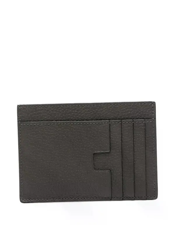 TOM FORD T-line Grained Leather Cardholder