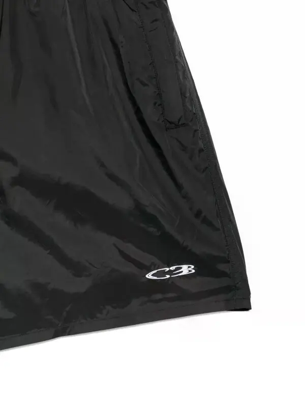 COLE BUXTON Logo Print Swim Shorts