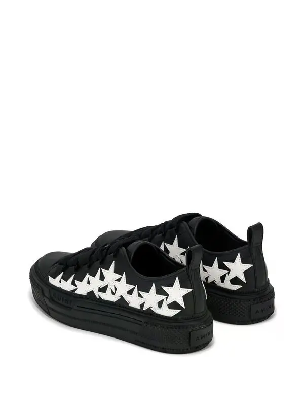 Amiri Stars Court Low Lace-up Sneakers - Black