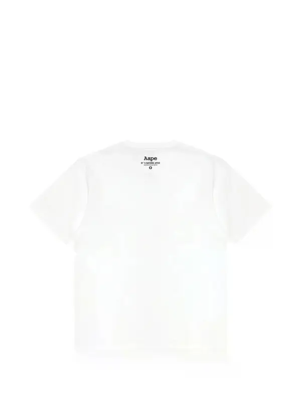 AAPE BY *A BATHING APE Camo-print Logo-patch T-shirt
