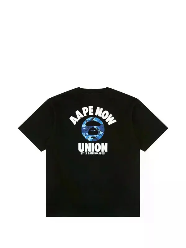 AAPE BY *A BATHING APE Logo-print Cotton T-shirt