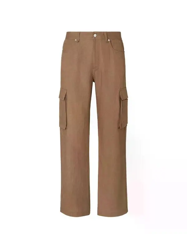 Fendi Linen Cargo Pants