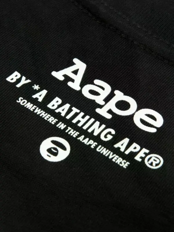 AAPE BY *A BATHING APE Moonface Camo-print T-shirt