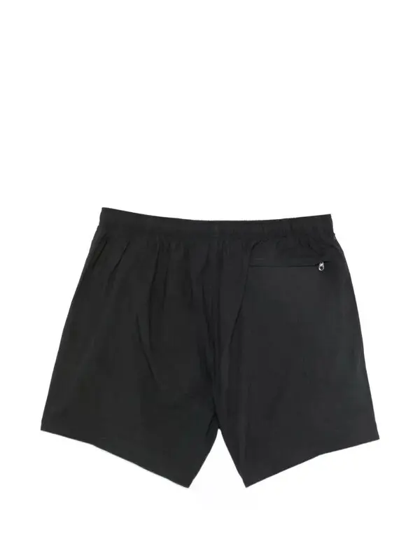 COLE BUXTON Swim Shorts With Elasticated Waistband - Black