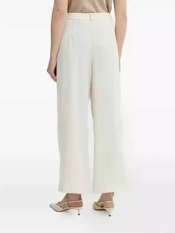 Armani Exchange Pleated Palazzo Trousers