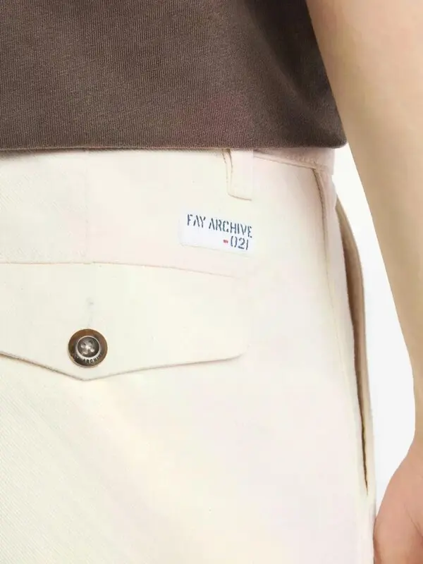 FAY Archive Pleated Trousers