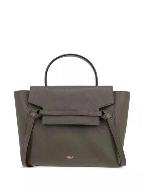 Celine Belt Micro Shoulder Bag - Grey