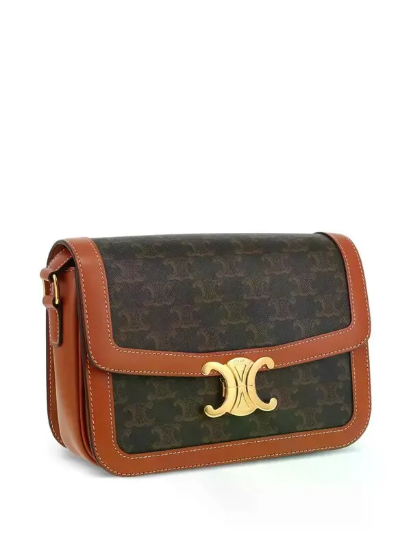 Celine Triomphe Shoulder Bag - Brown