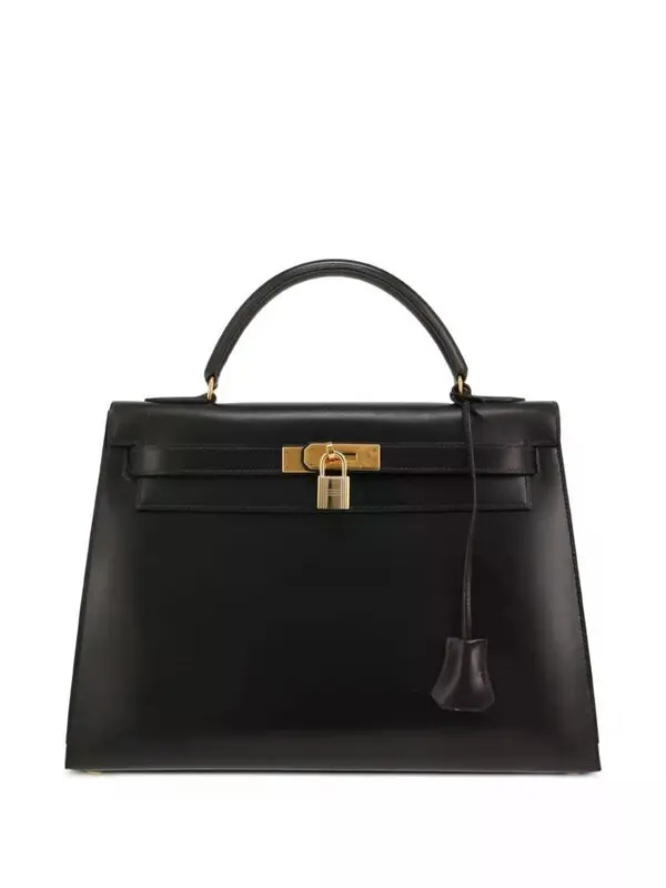 Hermès 1993 32 Kelly Handbag - Black
