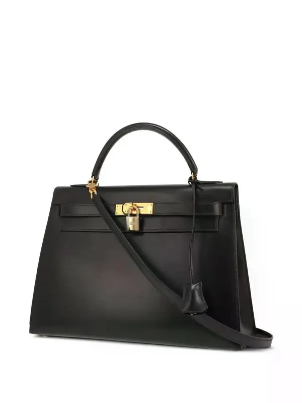 Hermès 1993 32 Kelly Handbag - Black