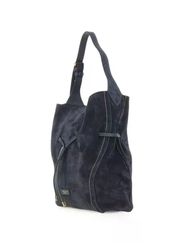 GIANNI CHIARINI Sienna Suede Bucket Bag