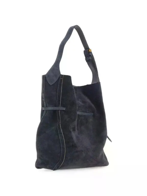 GIANNI CHIARINI Sienna Suede Bucket Bag