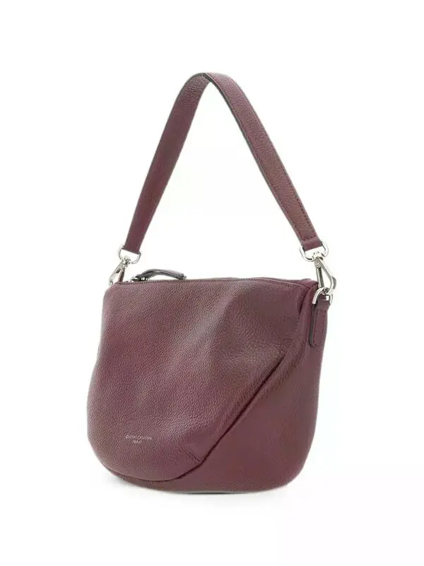 GIANNI CHIARINI Grained Leather Shoulder Bag - Red