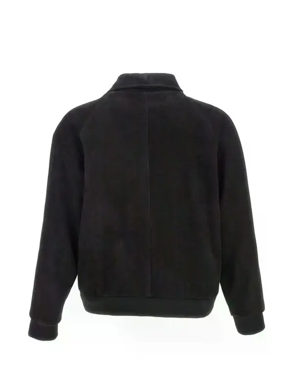 VOLFAGLI FIRENZE Pantheon Buccio Suede Bomber Jacket