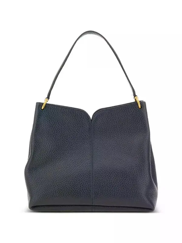 GIANNI CHIARINI Sandra Grained Leather Shoulder Bag